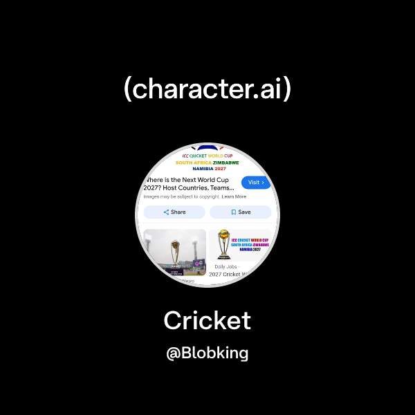 Chat with Cricket | character.ai | AI Chat, Reimagined–Your Words. Your ...
