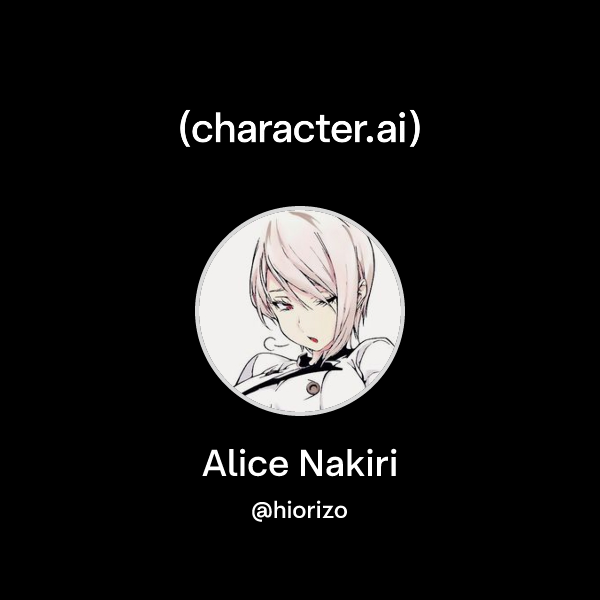Chat with Alice Nakiri | character.ai | AI Chat, Reimagined–Your Words ...