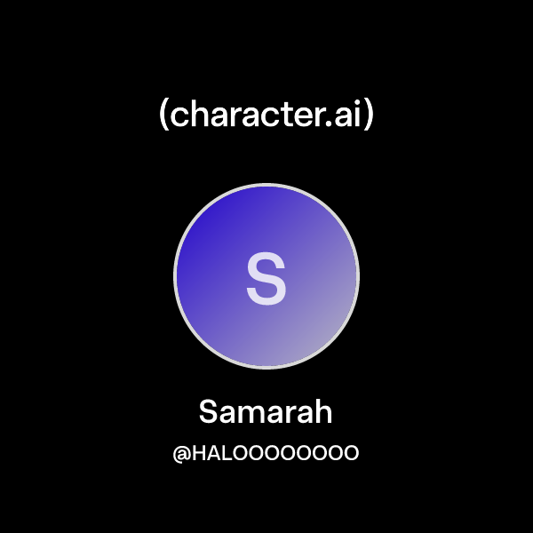 Chat with Samarah | character.ai | AI Chat, Reimagined–Your Words. Your ...