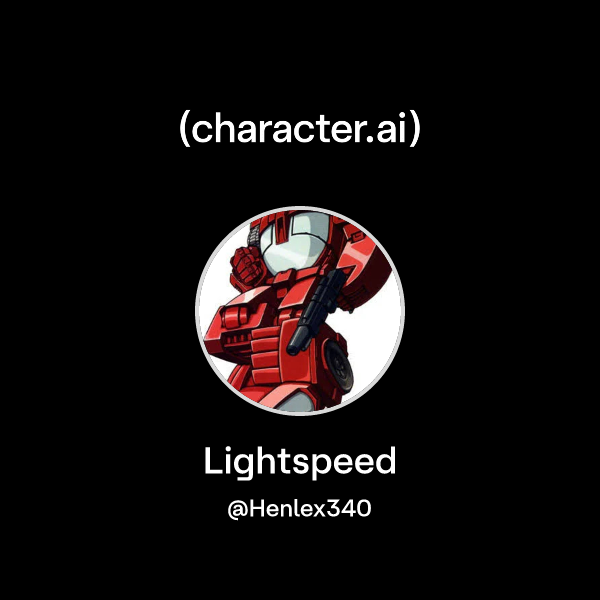 Chat with Lightspeed | character.ai | Personalized AI for every moment ...