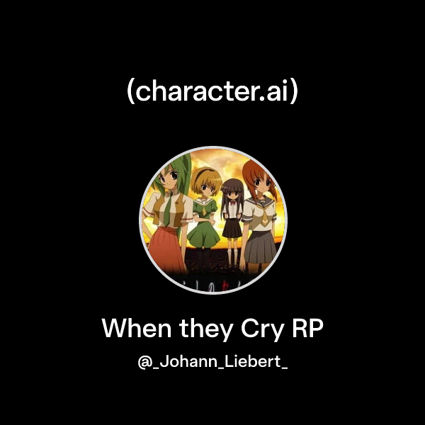Chat with When they Cry RP | character.ai | AI Chat, Reimagined–Your ...