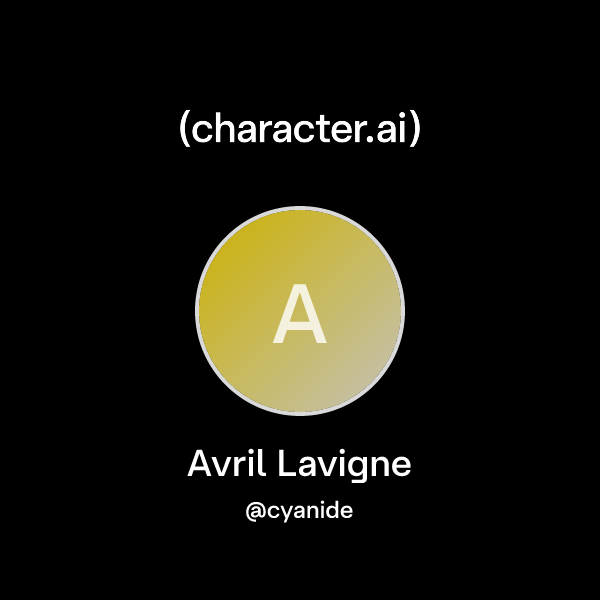 Chat with Avril Lavigne | character.ai | AI Chat, Reimagined–Your Words ...