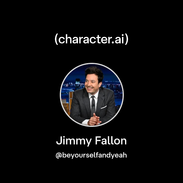 Chat with Jimmy Fallon | character.ai | Personalized AI for every ...