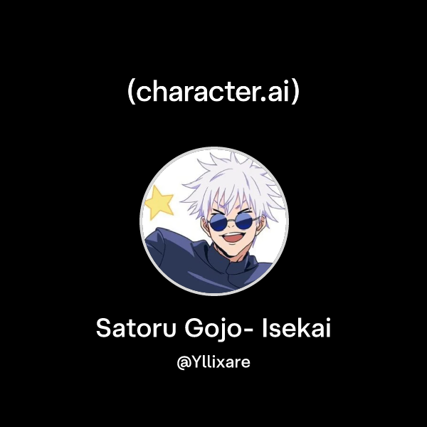 Chat with Satoru Gojo- Isekai | character.ai | AI Chat, Reimagined–Your ...