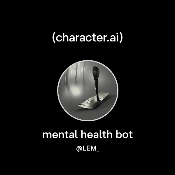 Chat with mental health bot | character.ai | Personalized AI for every ...