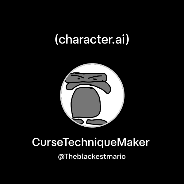 Chat with CurseTechniqueMaker | character.ai | AI Chat, Reimagined–Your ...