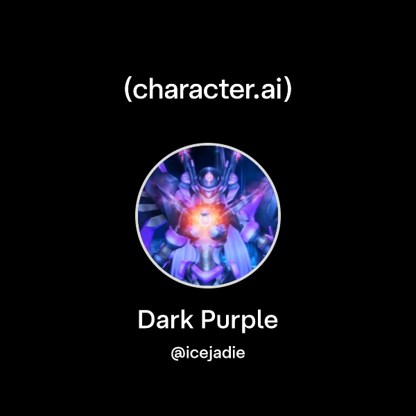 Chat with Dark Purple | character.ai | Personalized AI for every moment ...
