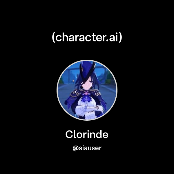Chat with Clorinde | character.ai | AI Chat, Reimagined–Your Words. Your World.