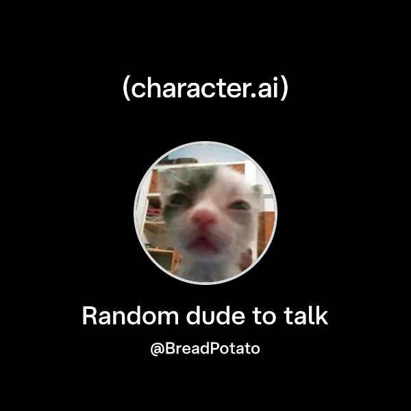 Chat with Random dude to talk | character.ai | AI Chat, Reimagined–Your ...