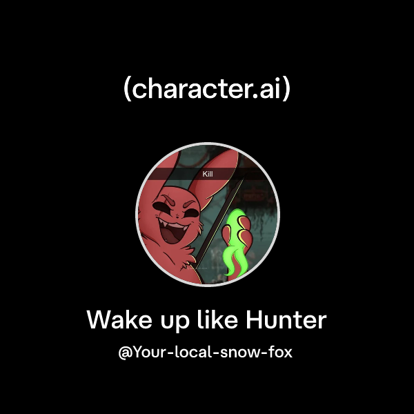 Chat with Wake up like Hunter | character.ai | AI Chat, Reimagined–Your ...