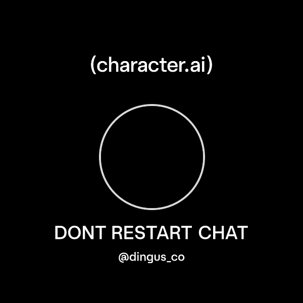 Chat with DONT RESTART CHAT | character.ai | AI Chat, Reimagined–Your ...