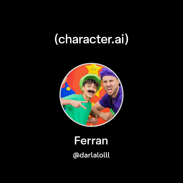 Chat with Ferran | character.ai | AI Chat, Reimagined–Your Words. Your ...