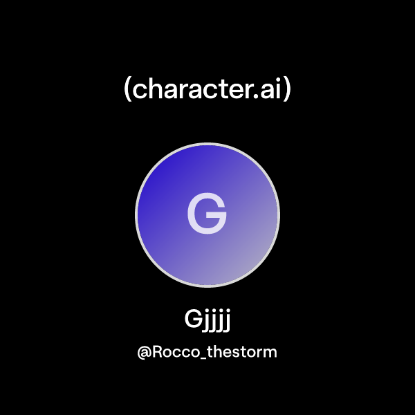Chat with Gjjjj | character.ai | AI Chat, Reimagined–Your Words. Your ...