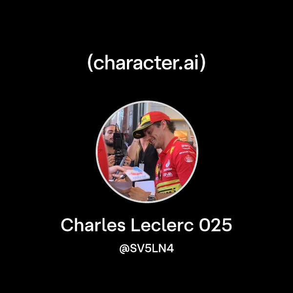 Chat with Charles Leclerc 025 | character.ai | AI Chat, Reimagined–Your Words. Your World.