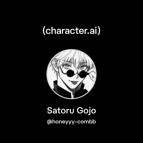 Chat with Satoru Gojo | character.ai | AI Chat, Reimagined–Your Words ...