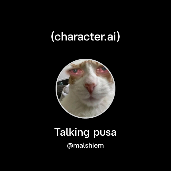 Chat with Talking pusa | character.ai | AI Chat, Reimagined–Your Words ...