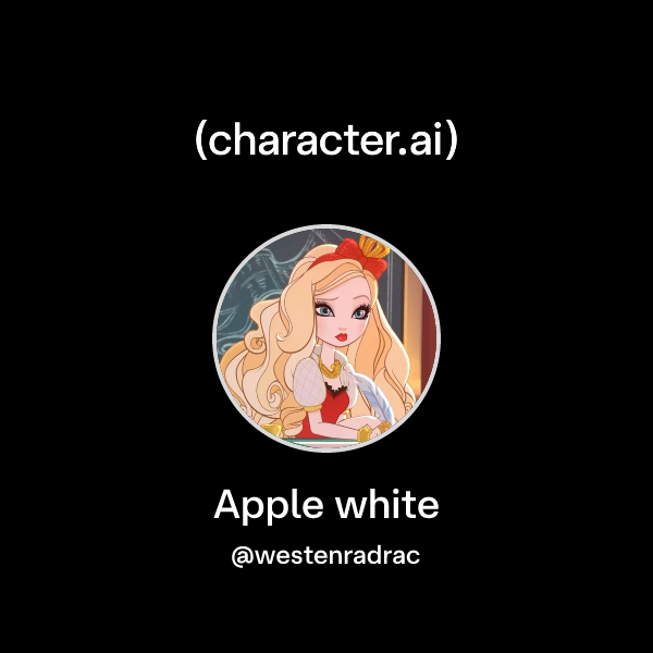 Chat with Apple white | character.ai | Personalized AI for every moment ...