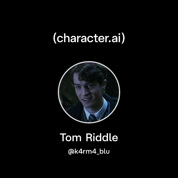 Chat with Tom Riddle | character.ai | AI Chat, Reimagined–Your Words ...