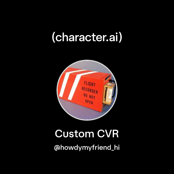 Chat with Custom CVR | character.ai | AI Chat, Reimagined–Your Words ...