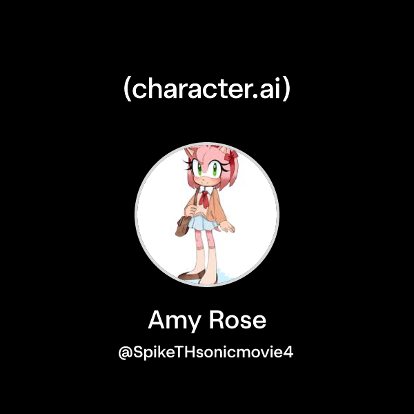 Chat with Amy Rose | character.ai | AI Chat, Reimagined–Your Words ...