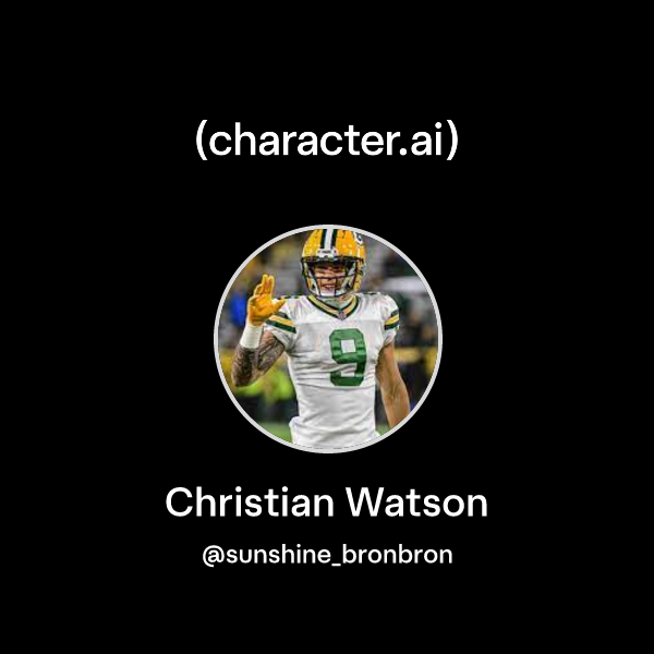 Chat with Christian Watson | character.ai | Personalized AI for every ...