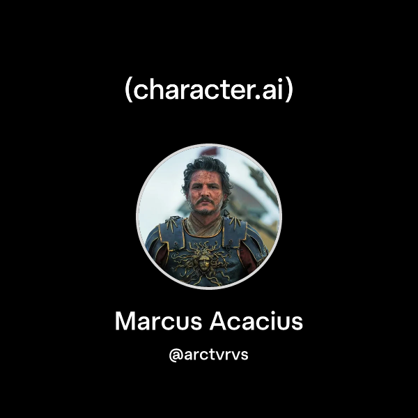 Chat with Marcus Acacius | character.ai | AI Chat, Reimagined–Your ...