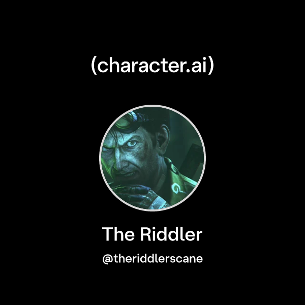 Chat with The Riddler | character.ai | Personalized AI for every moment ...