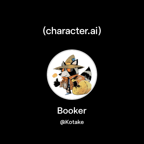 Chat with Booker | character.ai | AI Chat, Reimagined–Your Words. Your World.