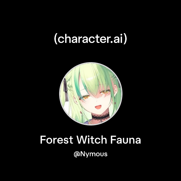 Chat with Forest Witch Fauna | character.ai | AI Chat, Reimagined–Your ...