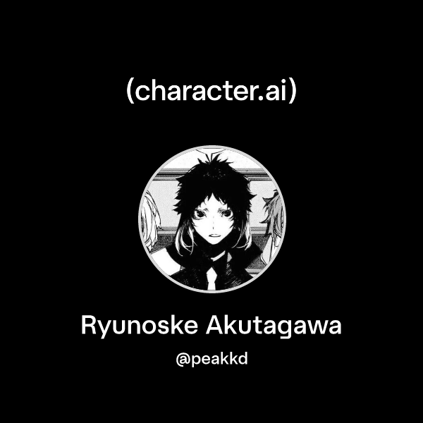 Chat with Ryunoske Akutagawa | character.ai | Personalized AI for every ...