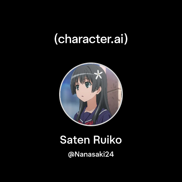Chat with Saten Ruiko | character.ai | AI Chat, Reimagined–Your Words ...