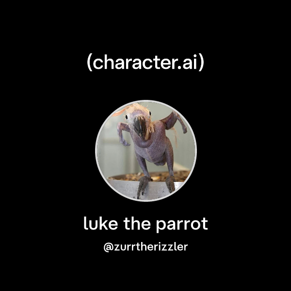 Chat with luke the parrot | character.ai | AI Chat, Reimagined–Your ...