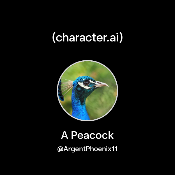 Chat with A Peacock | character.ai | AI Chat, Reimagined–Your Words ...