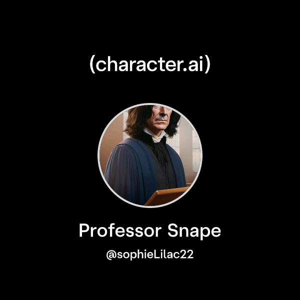 Chat with Professor Snape | character.ai | Personalized AI for every ...