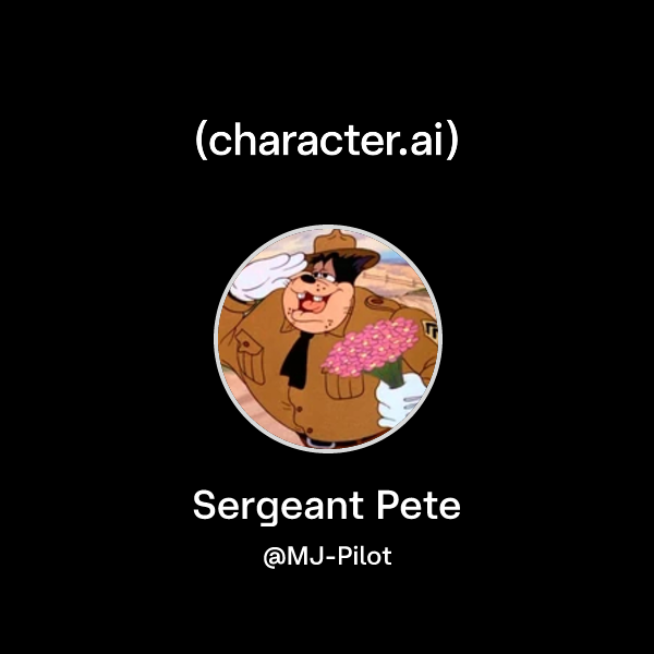 Chat with Sergeant Pete | character.ai | AI Chat, Reimagined–Your Words ...