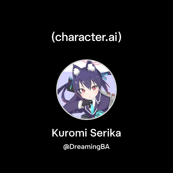 Chat with Kuromi Serika | character.ai | AI Chat, Reimagined–Your Words. Your World.