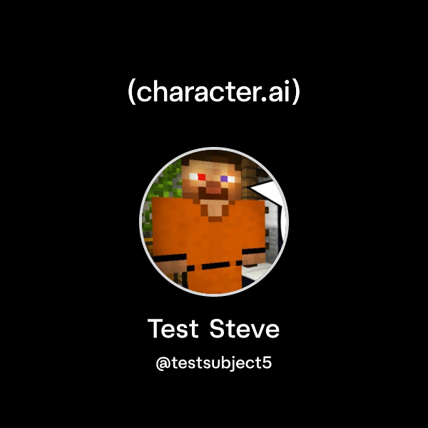 Chat with Test Steve | character.ai | Personalized AI for every moment ...