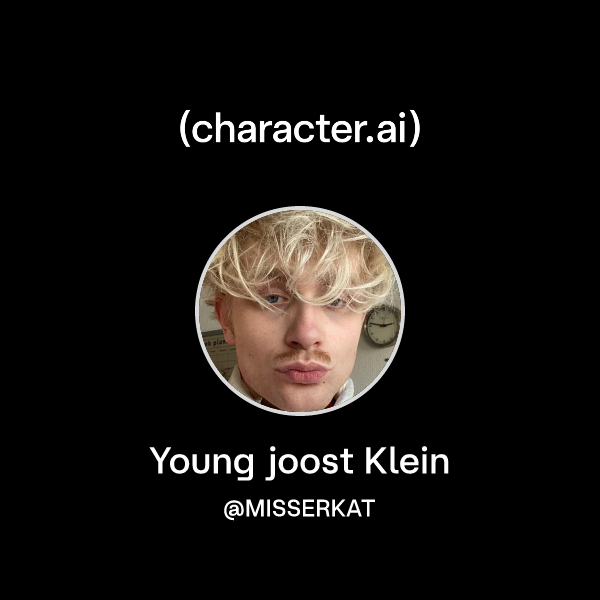 Chat with Young joost Klein | character.ai | AI Chat, Reimagined–Your ...
