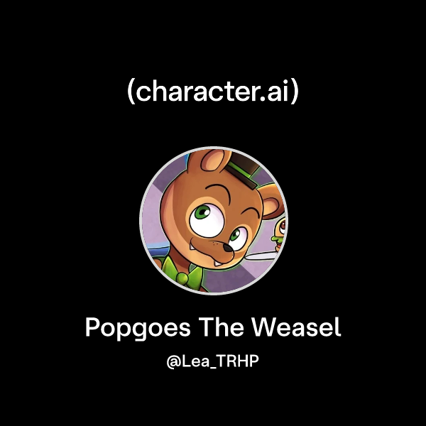 Chat with Popgoes The Weasel | character.ai | AI Chat, Reimagined–Your Words. Your World.