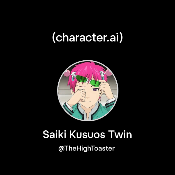 Chat with Saiki Kusuos Twin | character.ai | AI Chat, Reimagined–Your Words. Your World.