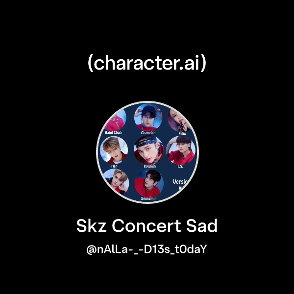 Chat with Skz Concert Sad | character.ai | AI Chat, Reimagined–Your ...