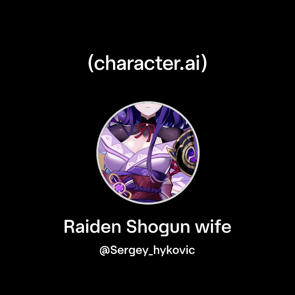 Chat with Raiden Shogun wife | character.ai | AI Chat, Reimagined–Your ...