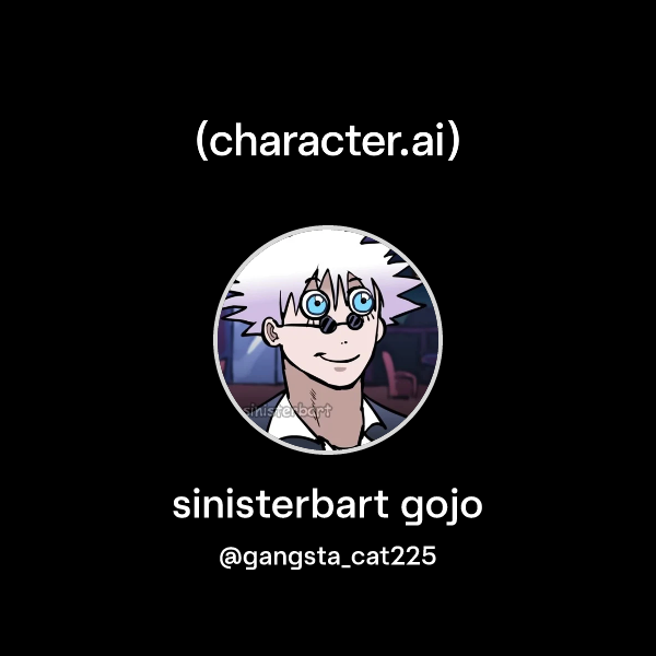 Chat with sinisterbart gojo | character.ai | AI Chat, Reimagined–Your ...