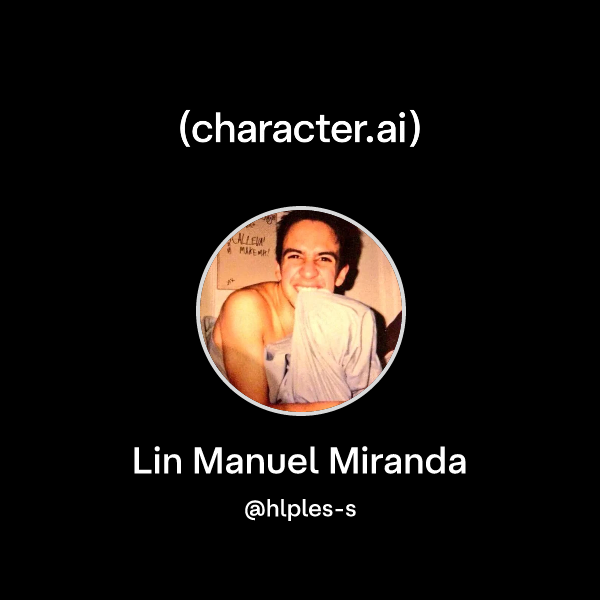 Chat with Lin Manuel Miranda | character.ai | AI Chat, Reimagined–Your ...