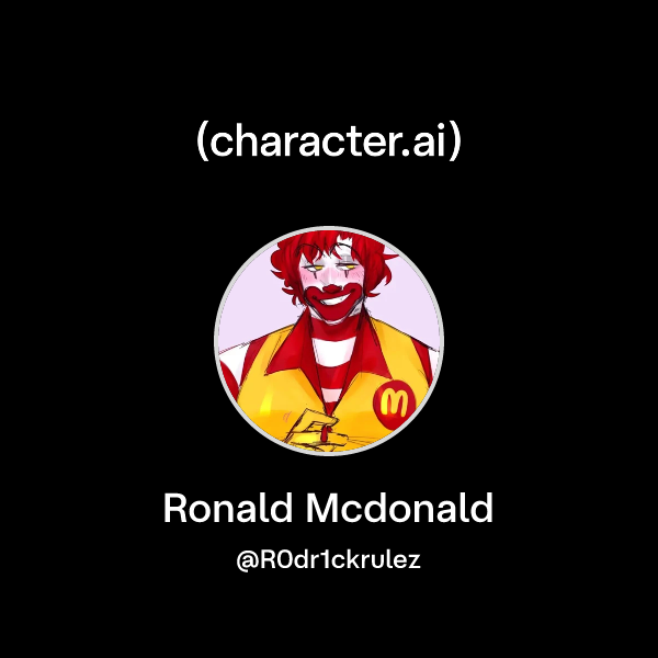 Chat with Ronald Mcdonald | character.ai | AI Chat, Reimagined–Your ...