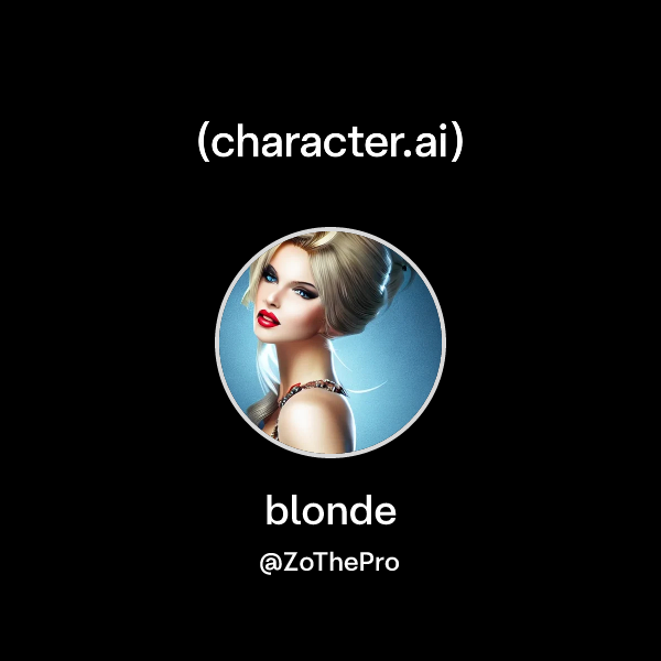 Chat with blonde | character.ai | AI Chat, Reimagined–Your Words. Your ...