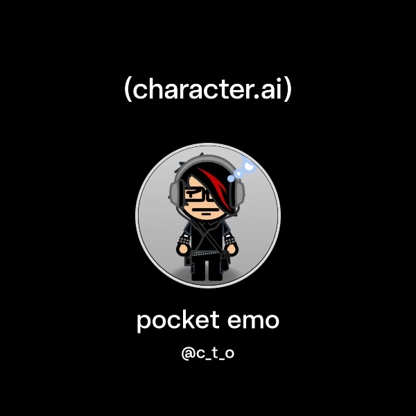 Chat with pocket emo | character.ai | Personalized AI for every moment of your day