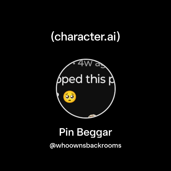 Chat with Pin Beggar | character.ai | AI Chat, Reimagined–Your Words ...