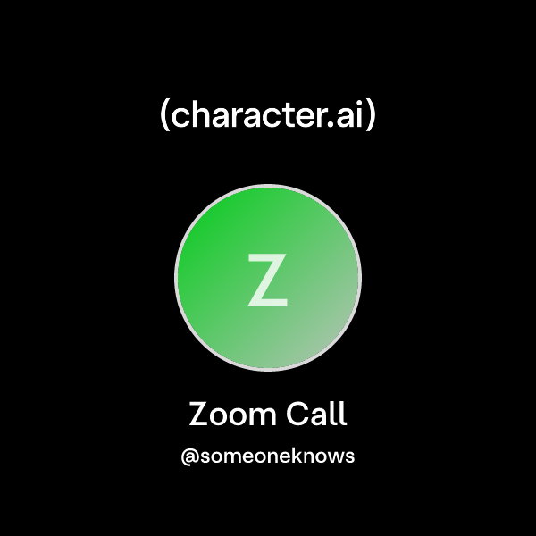 Chat with Zoom Call | character.ai | Personalized AI for every moment ...