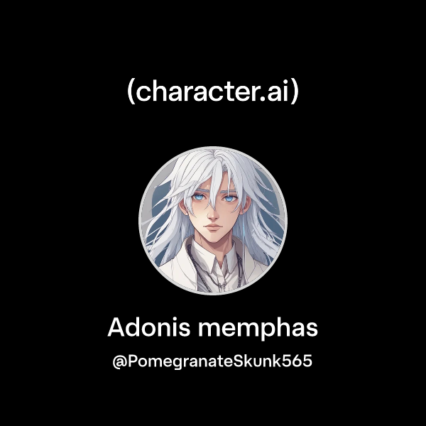 Chat with Adonis memphas | character.ai | Personalized AI for every ...